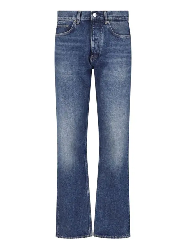 SUNFLOWER Standard" Straight Leg Jeans - Blue