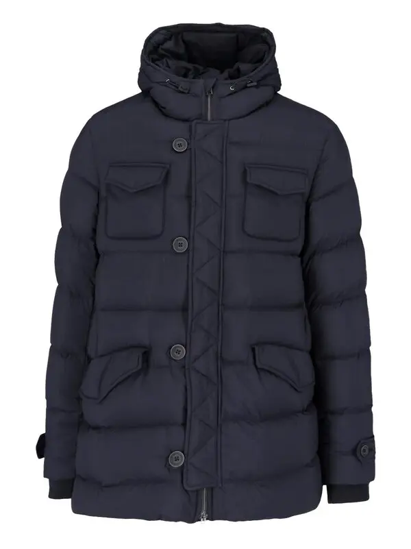 Herno L'eskimo Padded Jacket - Black