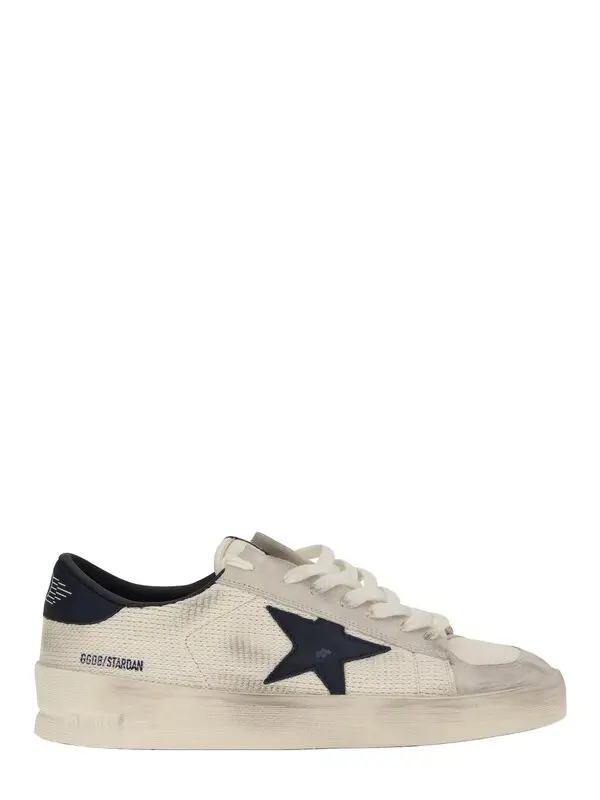 GOLDEN GOOSE Stardan Suede Sneakers - Beige