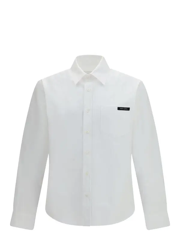 Prada Classic Cotton Shirt - White