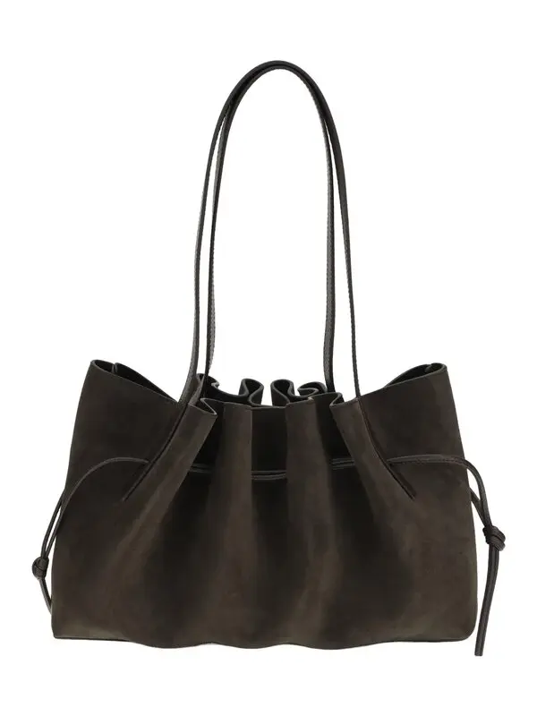 Yuzefi Scallop Shoulder Bag - Brown