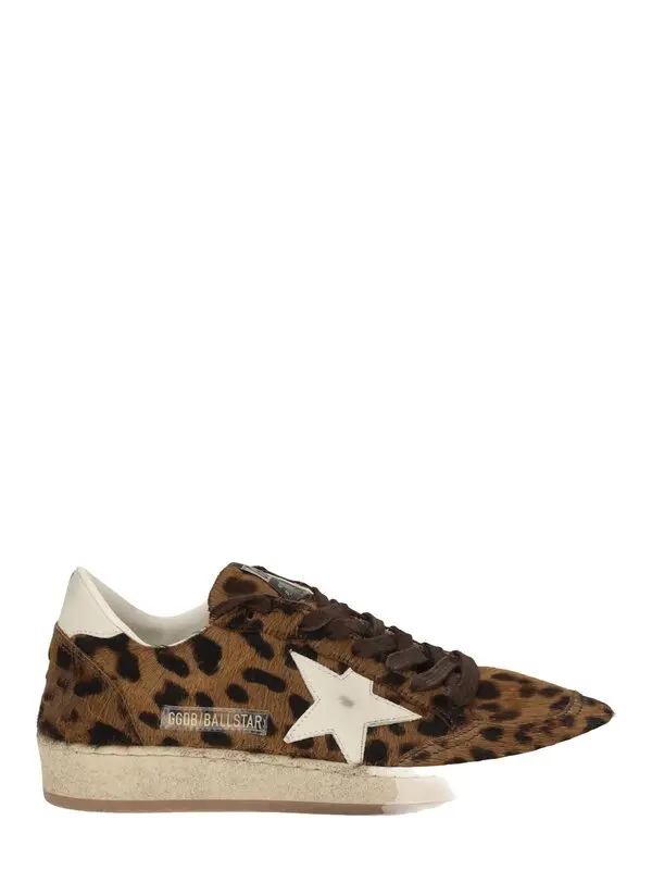 GOLDEN GOOSE Ball Star Sneakers - Brown