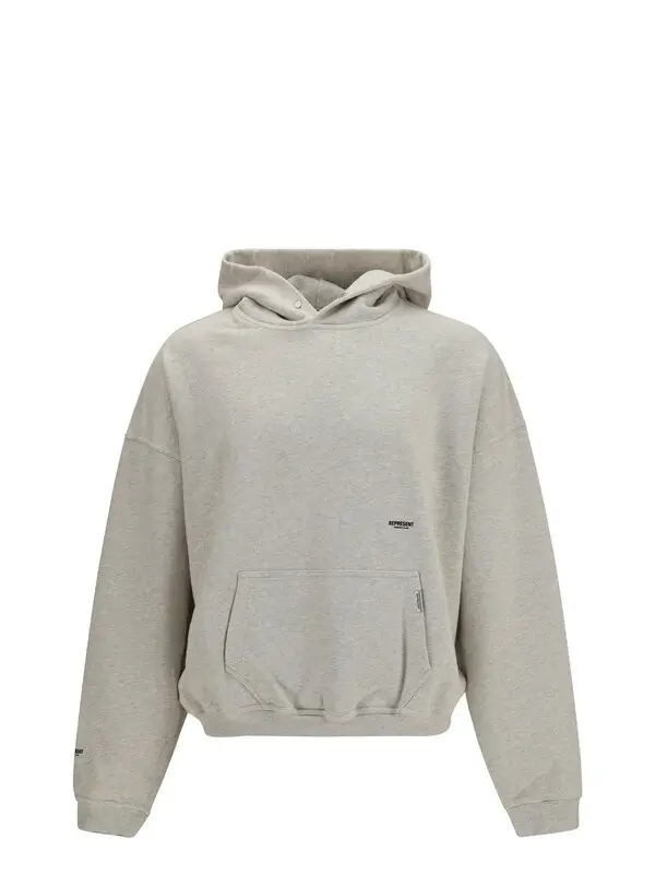 REPRESENT Micro Owners Club Hoodie - Cream