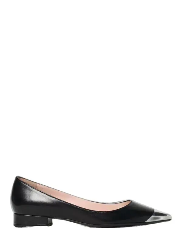 ANNA F. Metal-tip Ballet Flats - Black