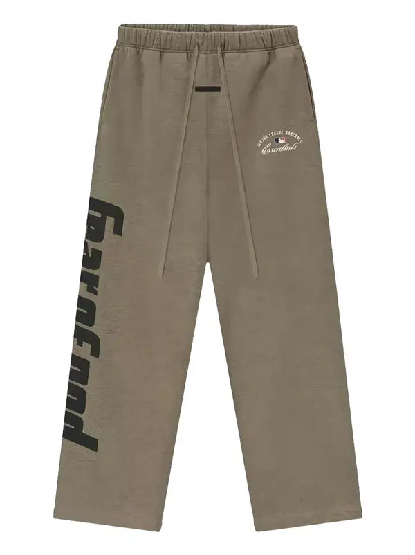 Fear Of God Logo-print Drawstring Track Pants - Grey