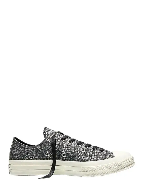 CONVERSE Chuck 70 Snakeskin Print Lace-up Sneakers - Black