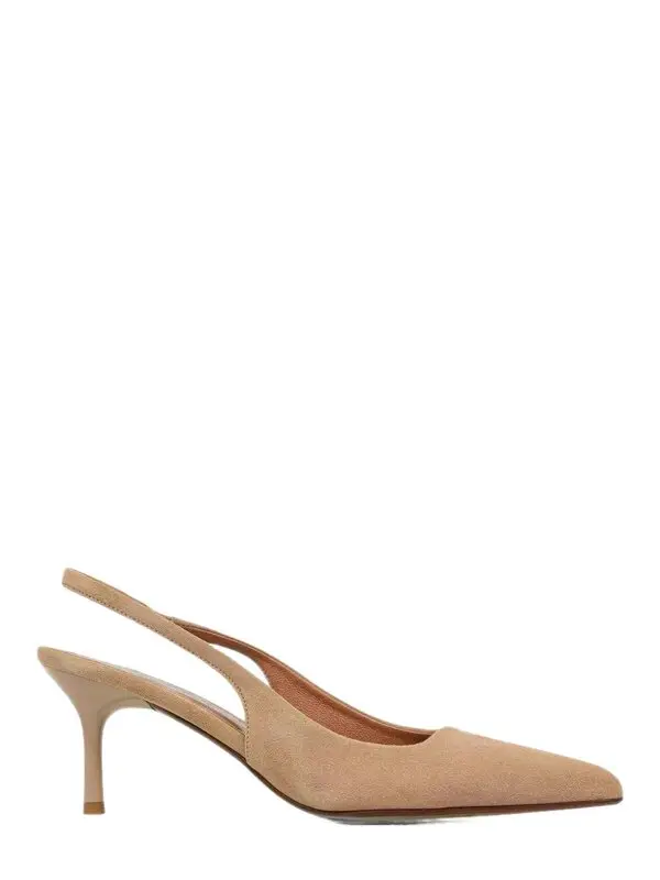 JONAK PARIS Diamantine Pointed-toe Slingback Pumps - Neutrals