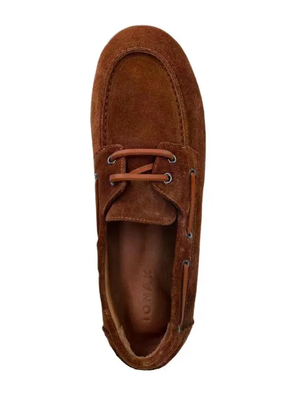 JONAK PARIS Lacie Suede Loafers - Brown