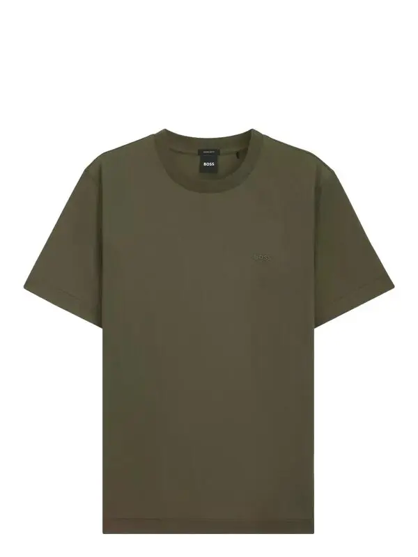 BOSS Logo-detail T-shirt - Green