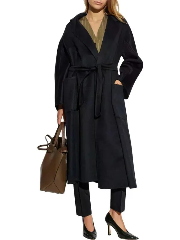 Max Mara Ludmilla Cashmere Coat - Blue