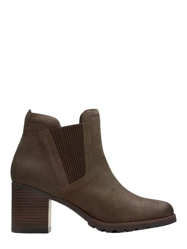 Clarks Leda Ankle Boots - Brown