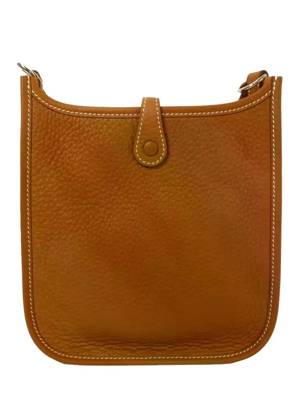Hermès Tpm Evelyne Calfskin Shoulder Bag - Brown