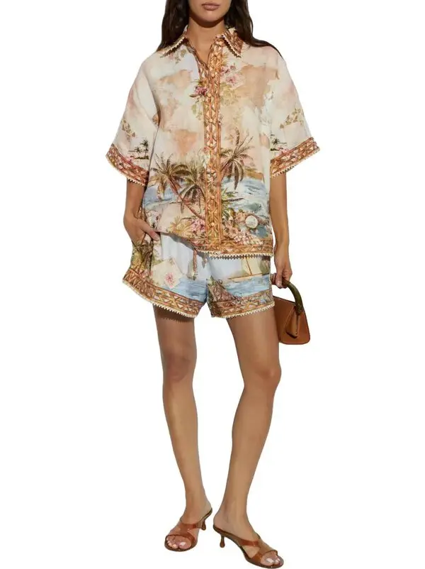 Zimmermann Mahon Shorts - Neutrals