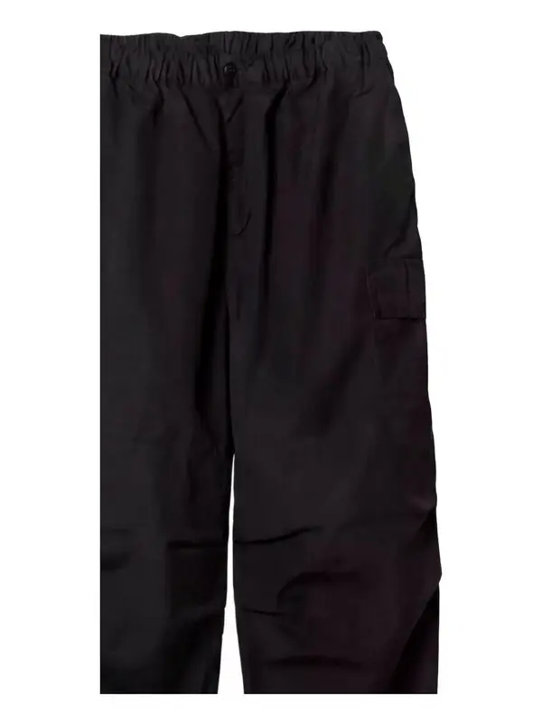 Carhartt Work In Progress Elasticated Waist Straight Trousers - Black