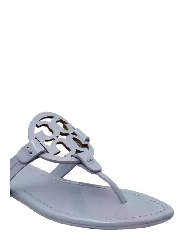 Tory Burch Miller Patent Sandals - Blue