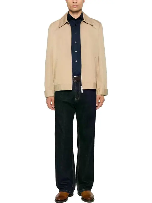 Etro Logo-embroidered Button-down Shirt - Blue