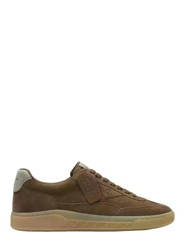 Clarks Craftrally Ace Suede Sneakers - Green