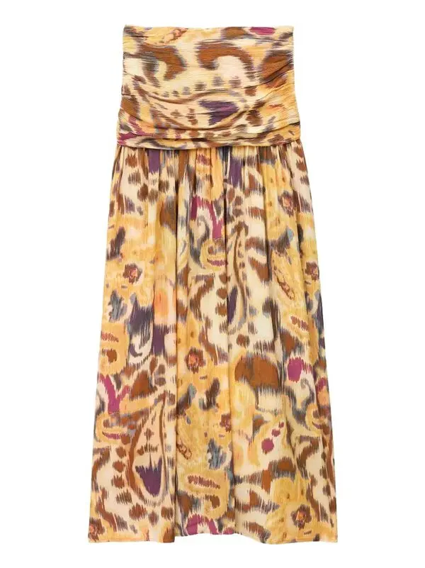 Ba&sh Miacama Maxi Skirt - Yellow
