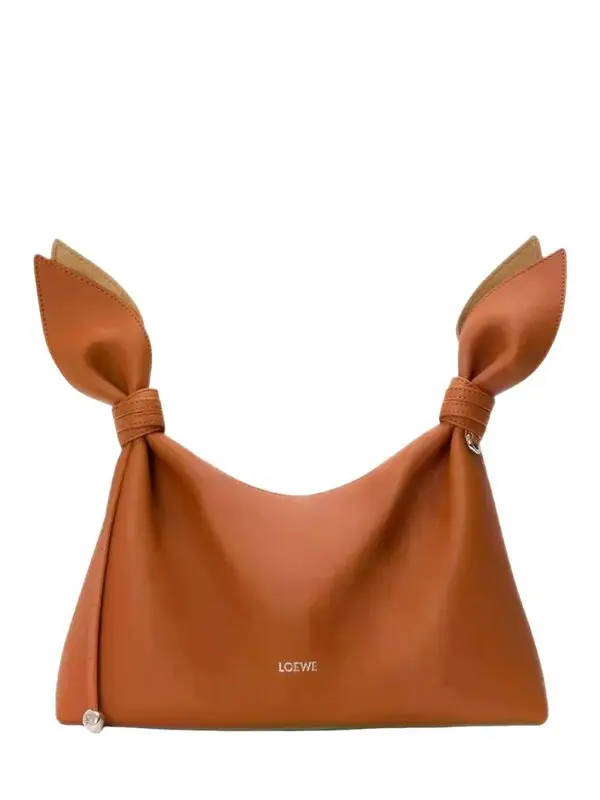 Loewe Medium Scarf Knot-detail Cross Body Bag - Brown
