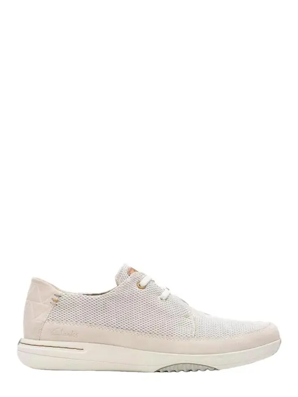 Clarks Easeway Lace Panel Sneakers - Neutrals