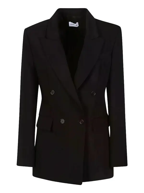 P.a.r.o.s.h Double-breasted Blazer - Black