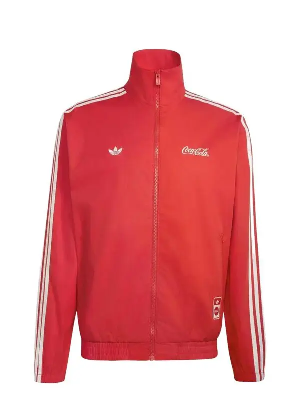 Adidas X Coca-cola Embroidered Sweatshirt - Red