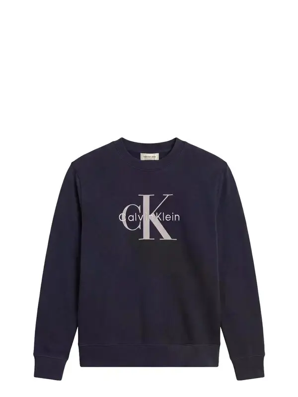 Calvin Klein Print Sweatshirt - Blue