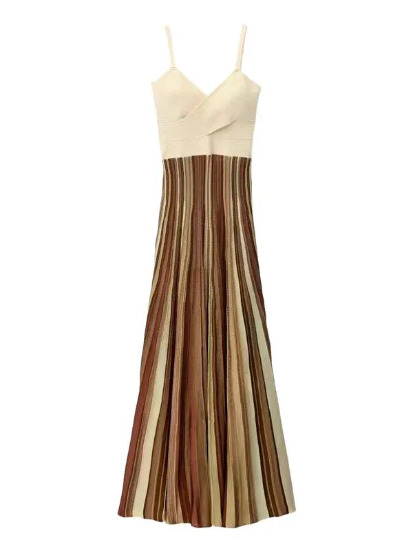 Ba&sh Atia Maxi Dress - Brown