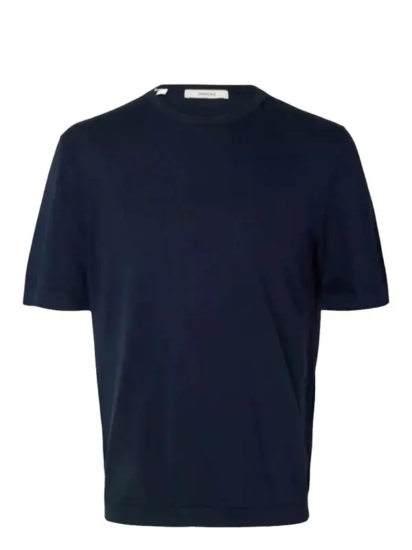 SELECTED Short-sleeves T-shirt - Blue