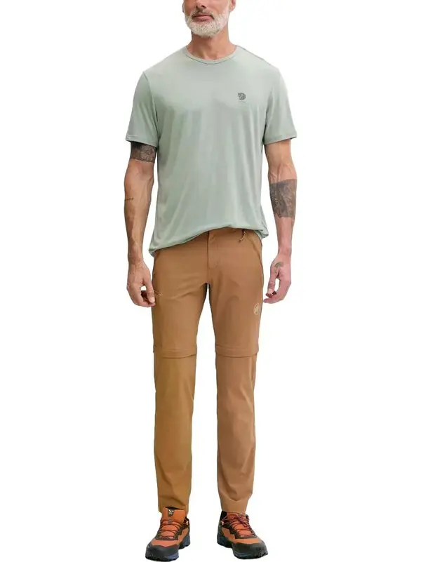Fjallraven High Coast Logo-print Crew-neck T-shirt - Green