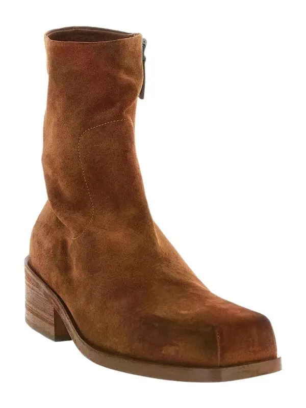 Marsèll Cassello Suede Ankle Boots - Brown