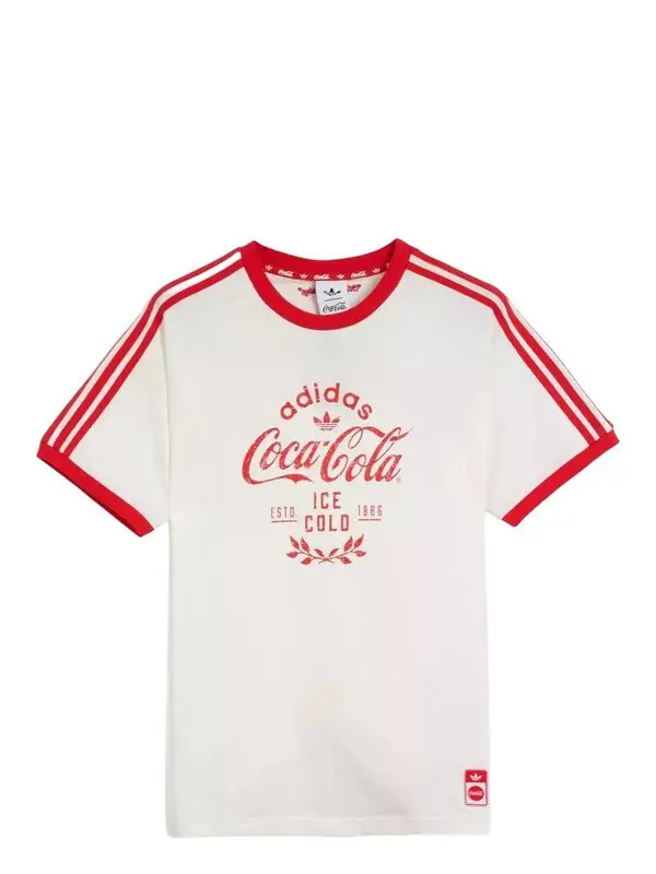 Adidas X Coca-cola Classic Cali Short-sleeve T-shirt - White