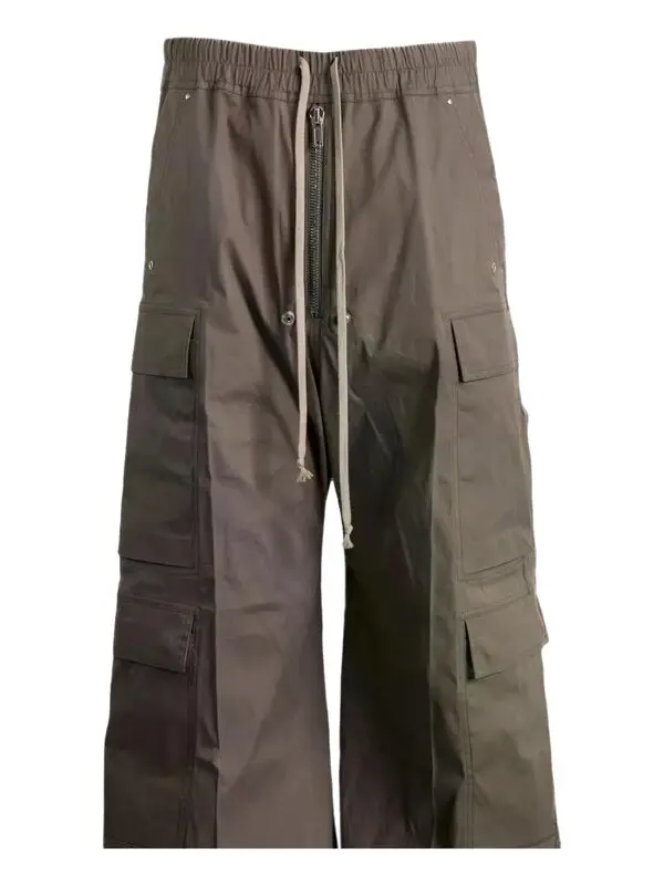 Rick Owens Drawstring Cargo Pants - Brown