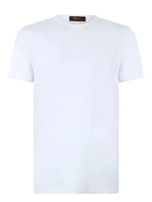 MOORER Crew-neck T-shirt - White