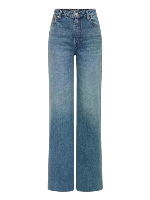 Rebecca Vallance Adriana Wide-leg Jeans - Blue
