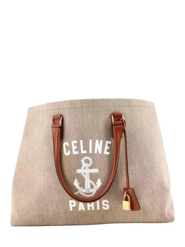 Celine St. Tropez Horizontal Cabas Tote Bag - Neutrals