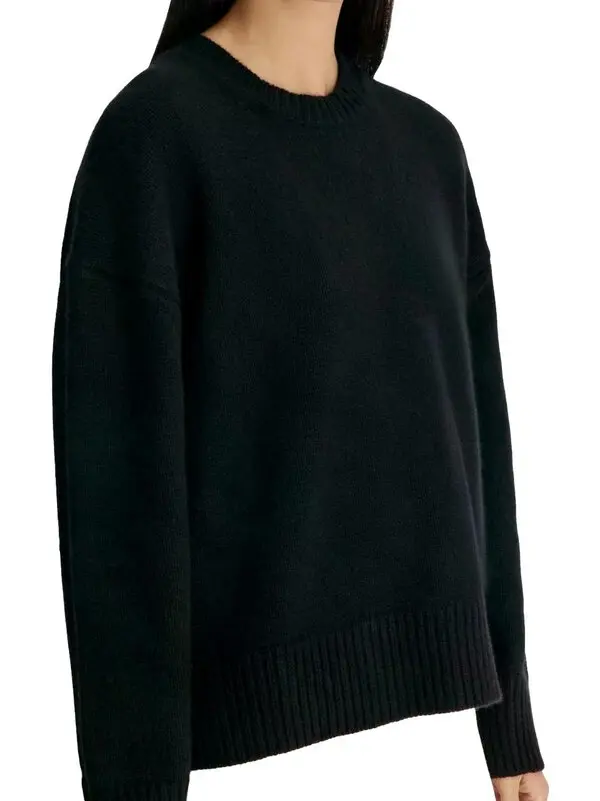 Loulou De Saison Cashmere Crew-neck Jumper - Black