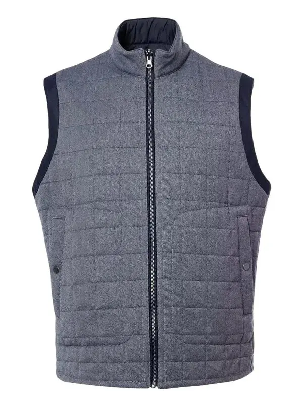 Pal Zileri Quilted Gilet - Grey