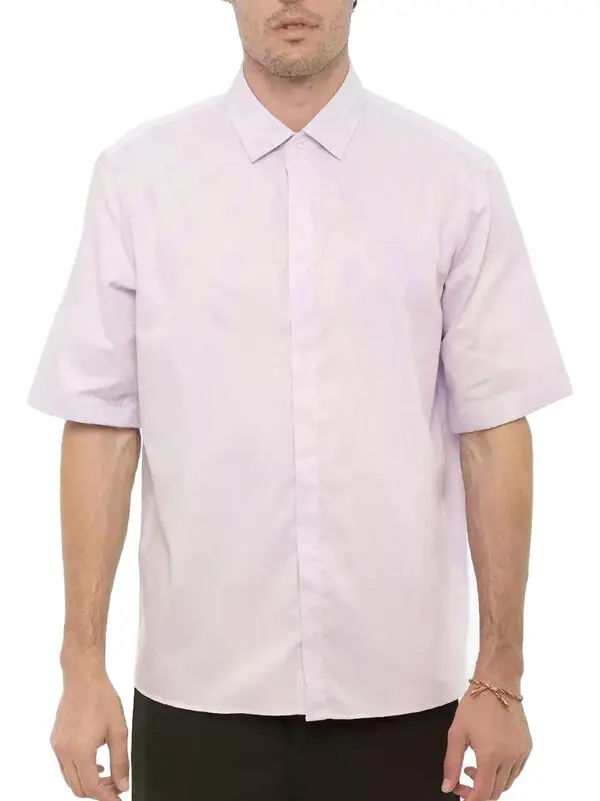 Neil Barrett Fairisle Thunderbolt Short-sleeve T-shirt - Purple