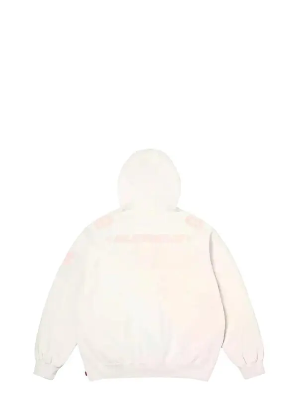 Supreme Logo Patch Hoodie - White