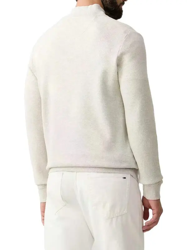 Barbour Ravensworth Quarter-zip Sweatshirt - Neutrals