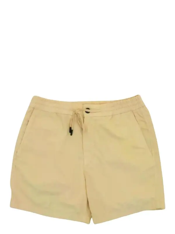 Incotex Drawstring Corduroy Shorts - Neutrals