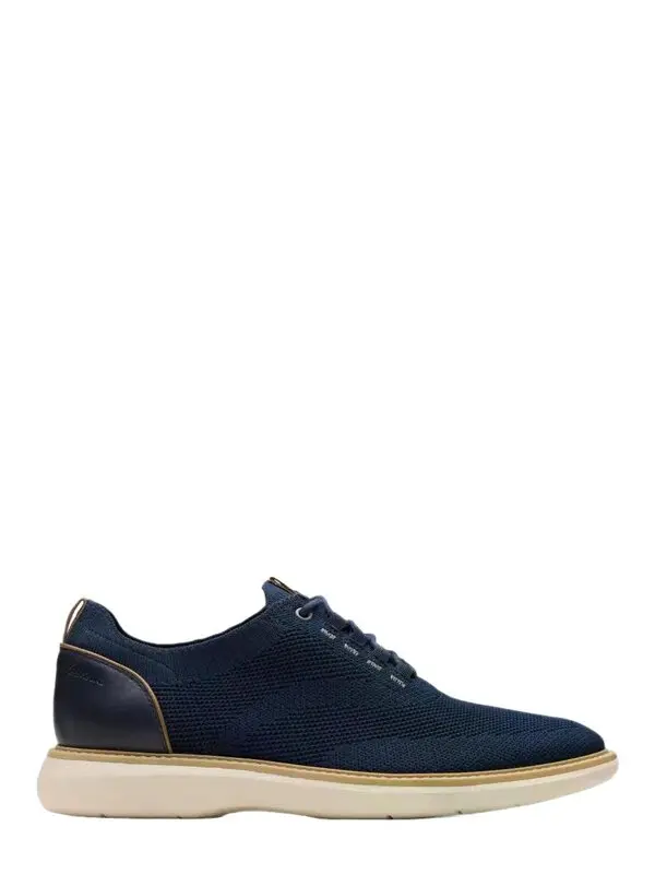 Clarks Brantin Knit Sneakers - Blue