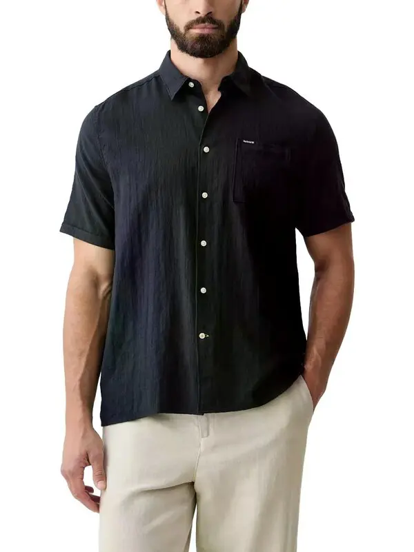 Barbour Kingswood Short-sleeved Shirt - Blue