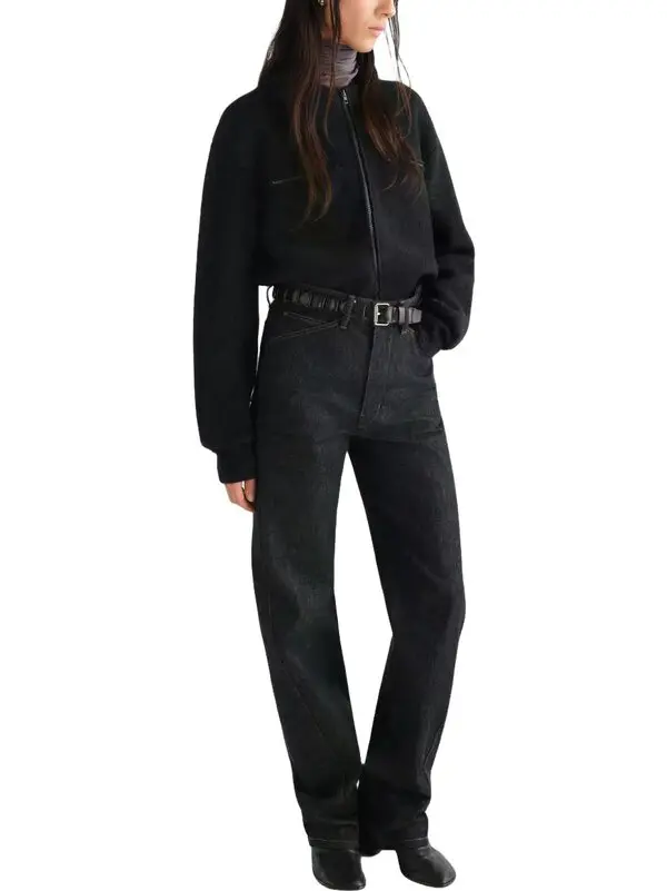 LEMAIRE Five Pockets Twisted Jeans In Slate Denim - Blue
