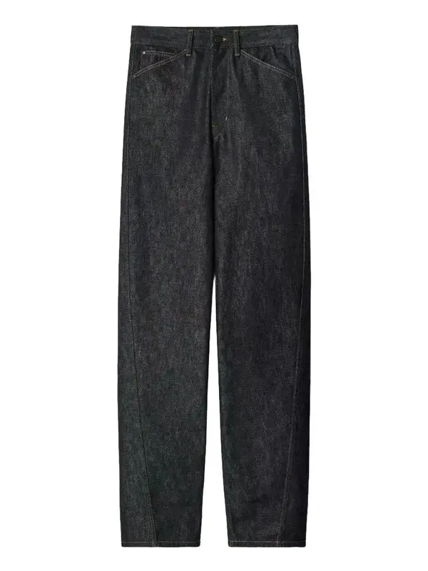 LEMAIRE Five Pockets Twisted Jeans In Slate Denim - Blue