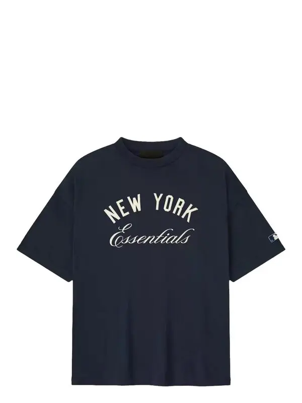 Fear Of God Yankees 90's Tee Logo-print T-shirt - Blue