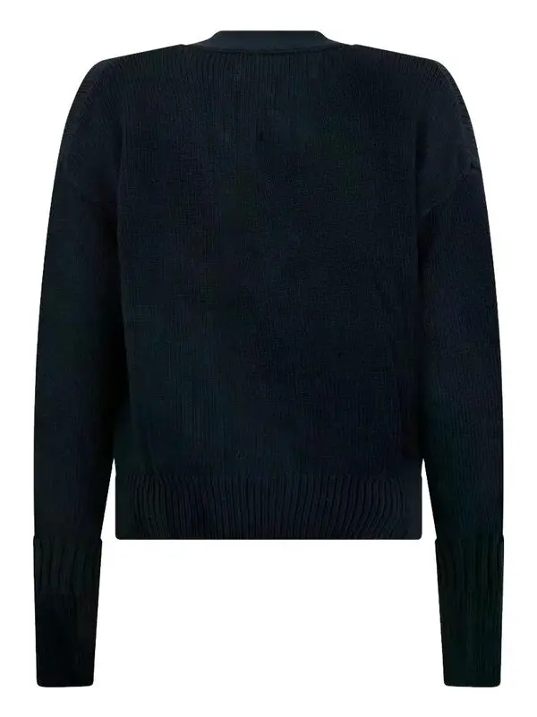 MOORER Button-front Cardigan - Blue