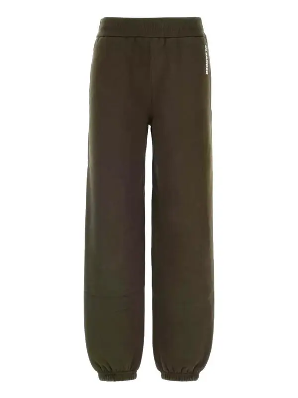 JIL SANDER Logo-print Track Pants - Green