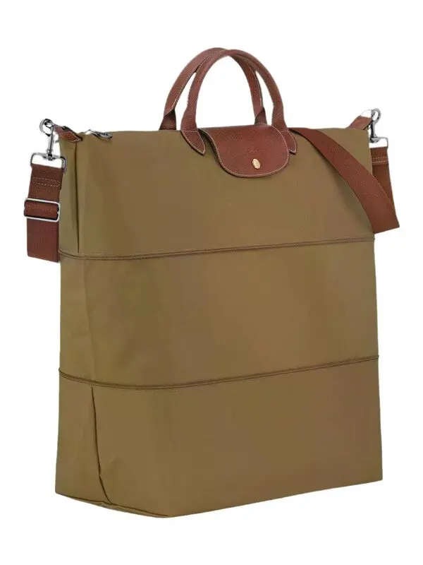 Longchamp Le Pliage Original Travel Bag Expandable - Brown